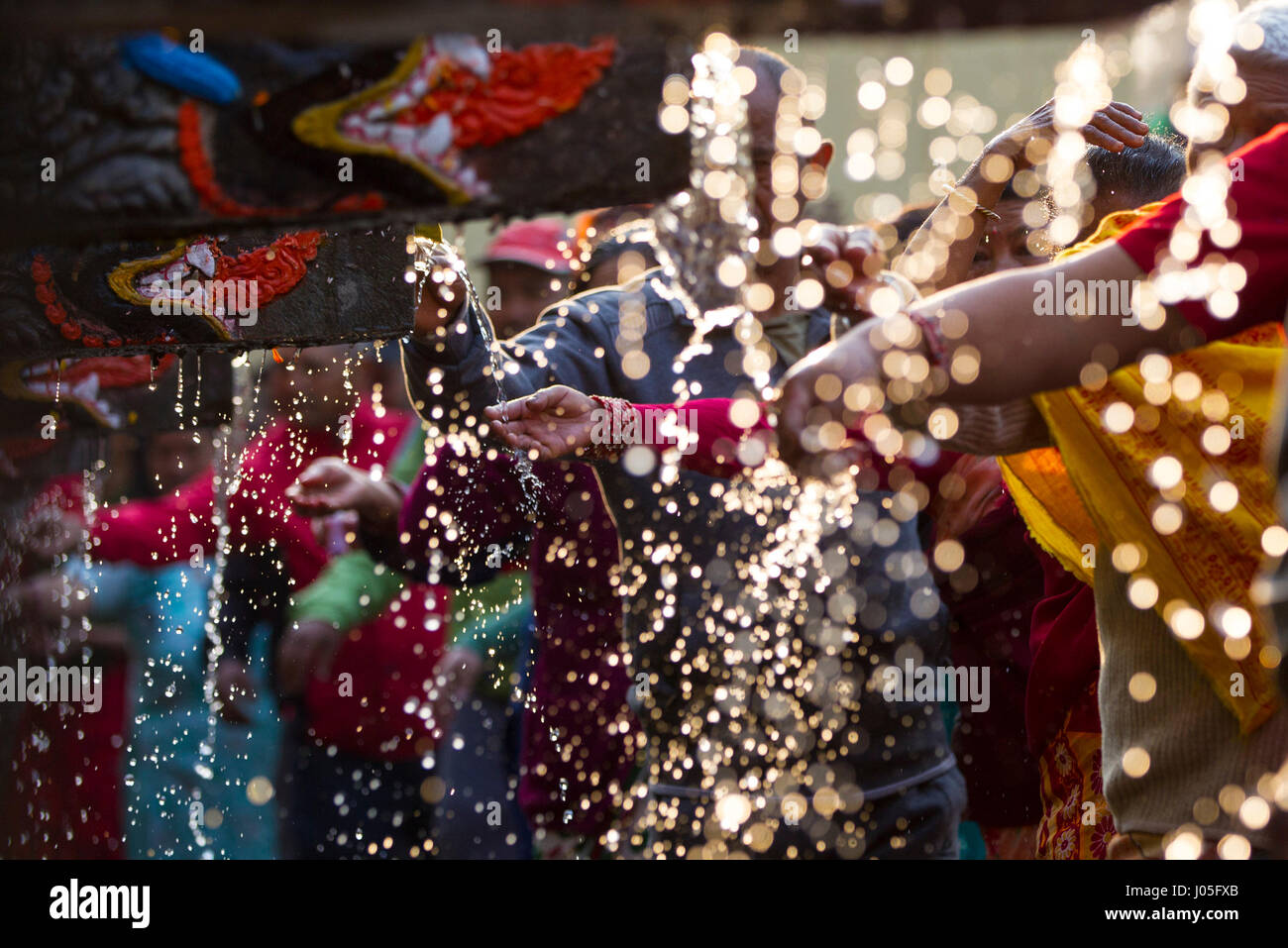 Festival balaju baise dhara hi-res stock photography and images - Alamy