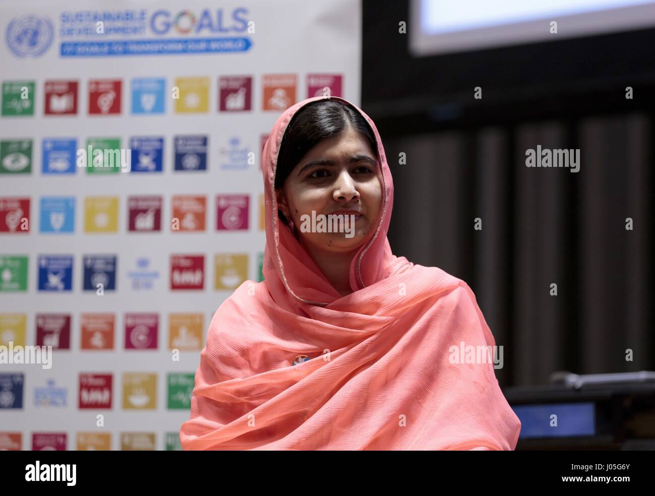 United Nations, New York, USA. 10th April 2017. Secretary-General ...