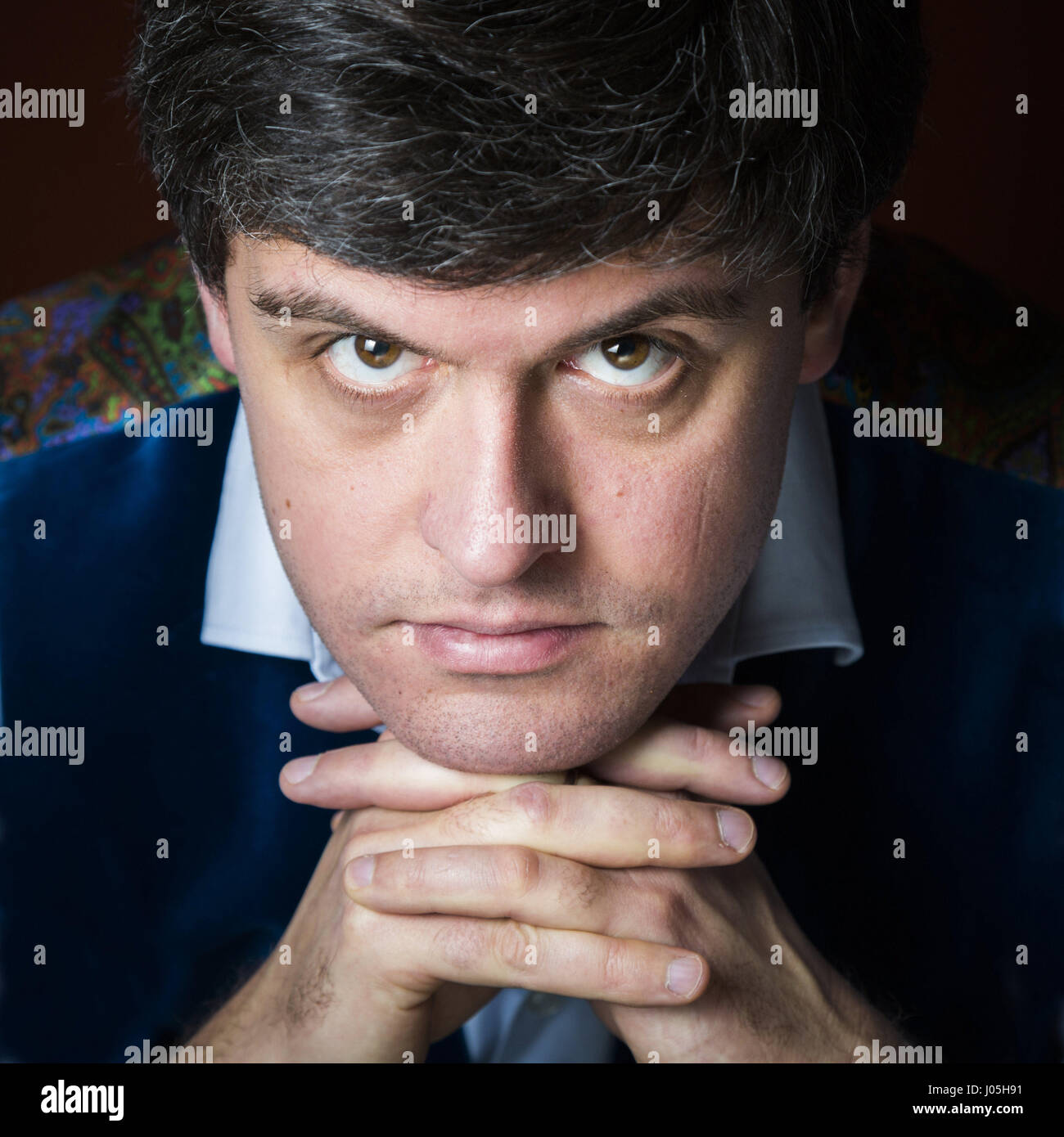 Portrait of Gaspard Koenig - 05/01/2017 - ©Philippe Matsas Stock Photo ...