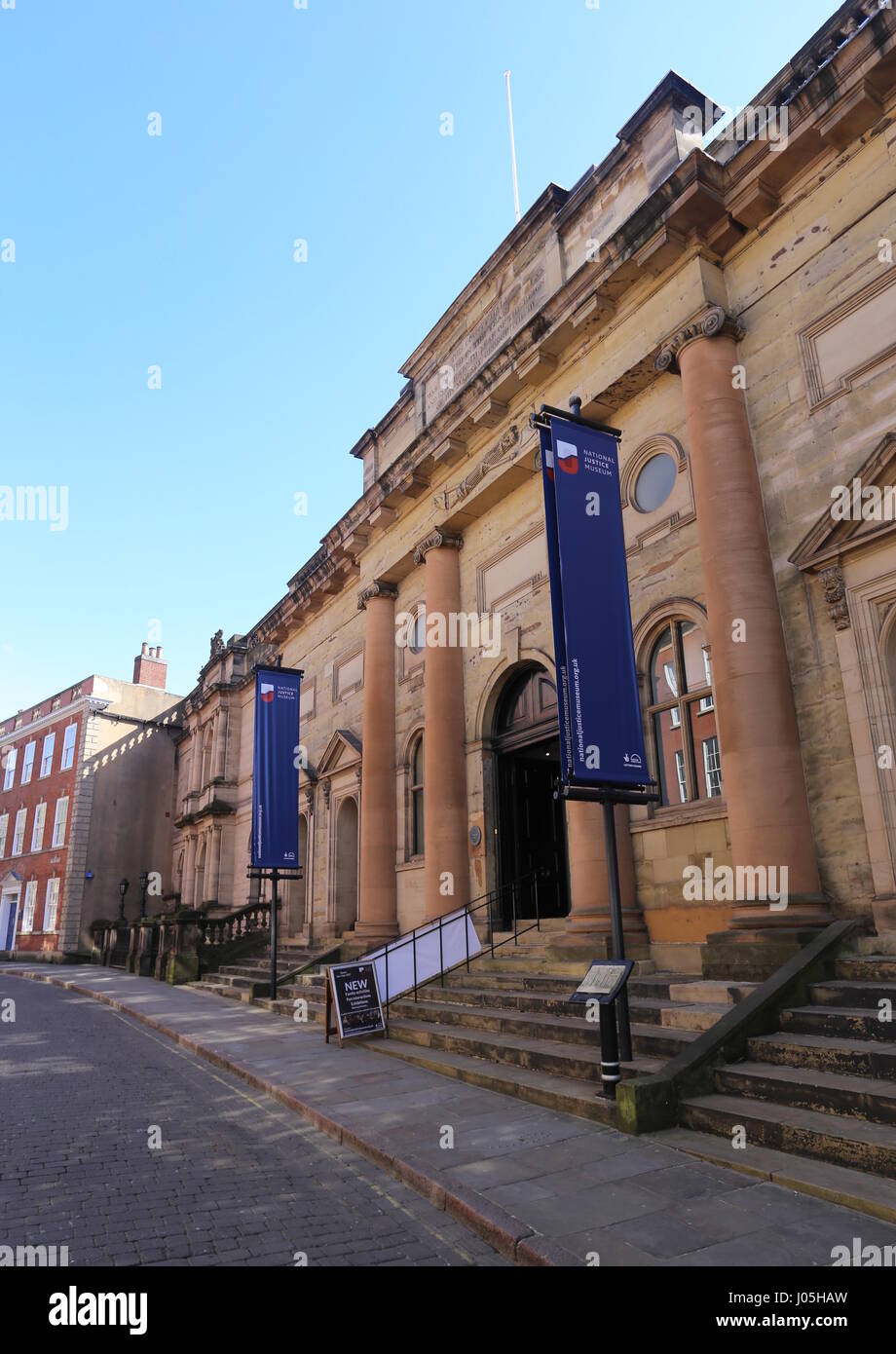Entrance to National Justice Museum Nottingham UK April 2017 Stock ...