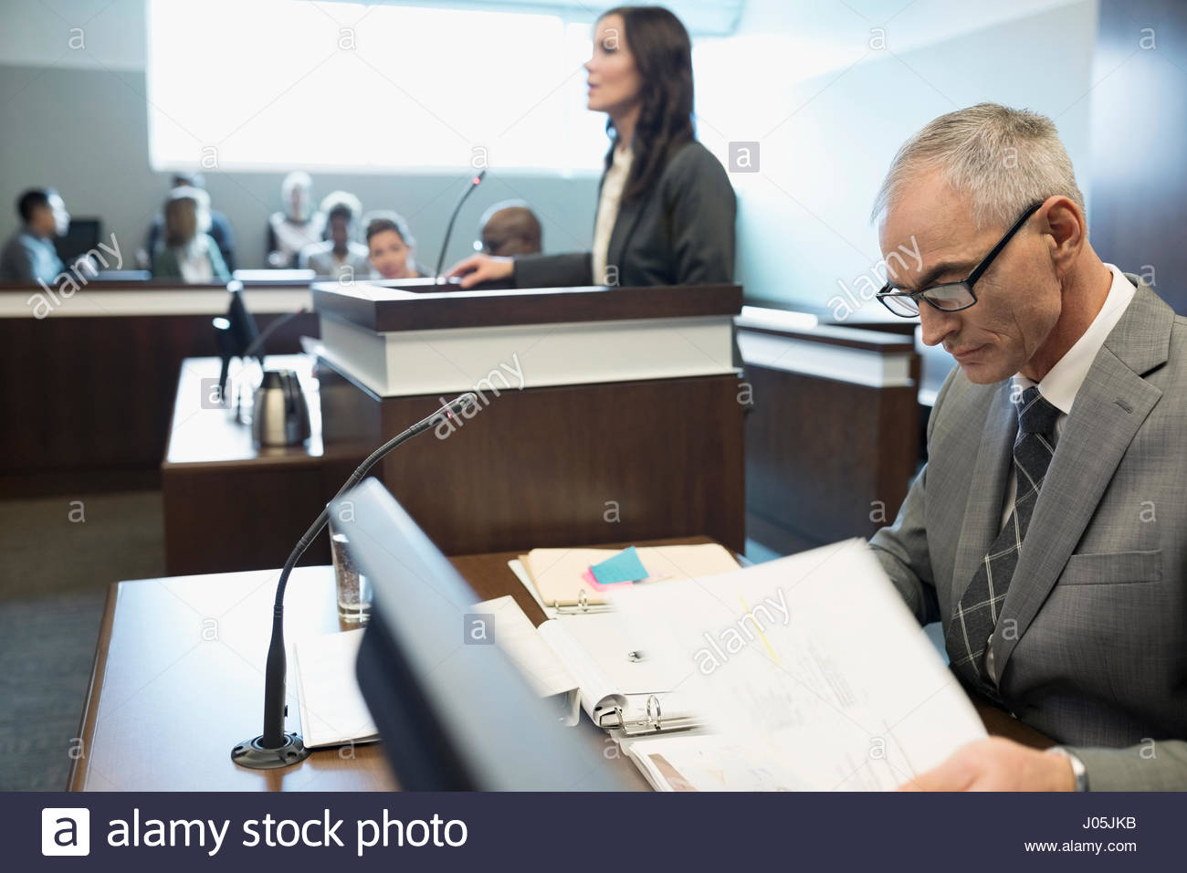 Courtroom trial hi-res stock photography and images - Alamy