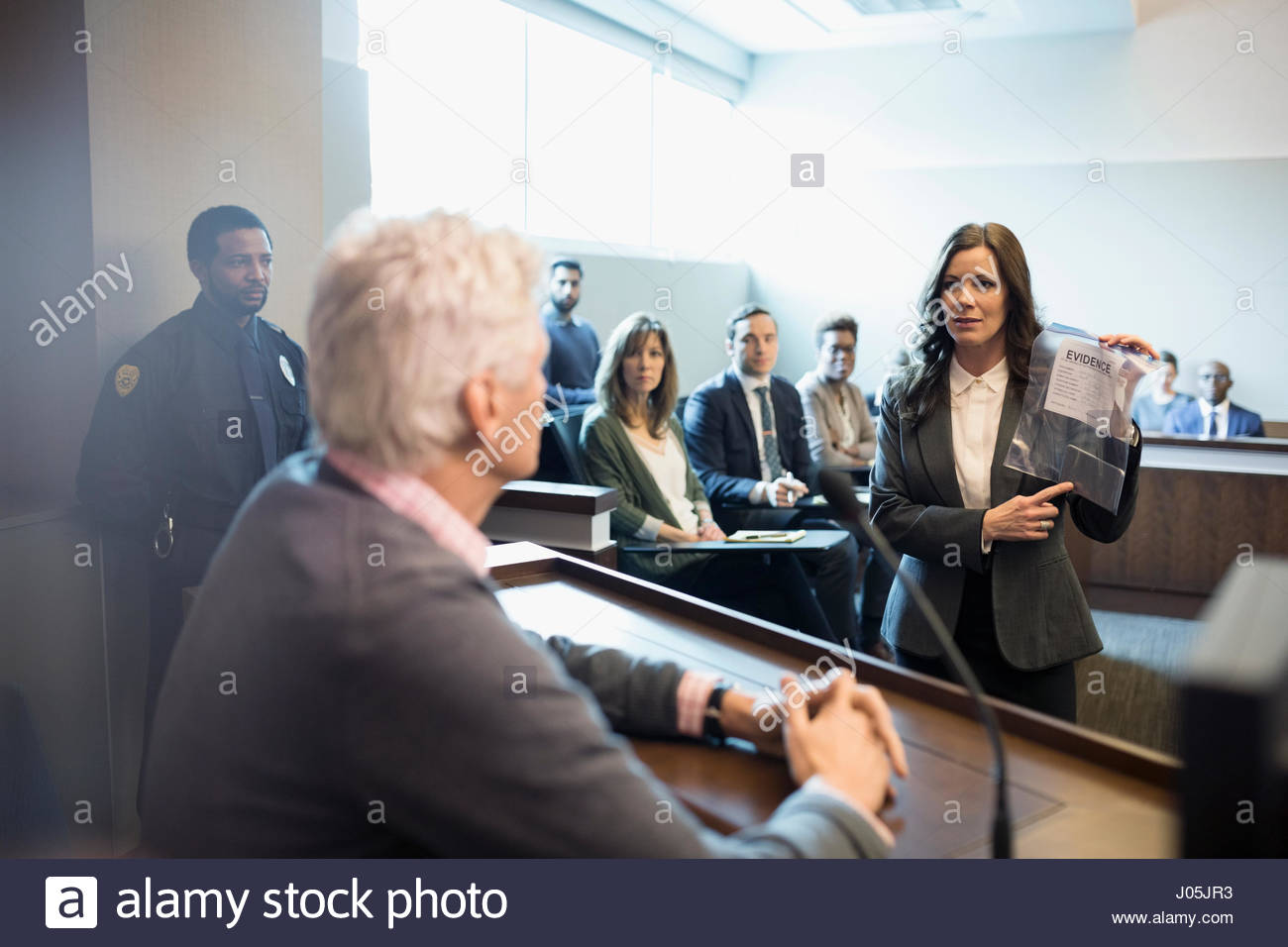 Man on the witness stand hi-res stock photography and images - Alamy