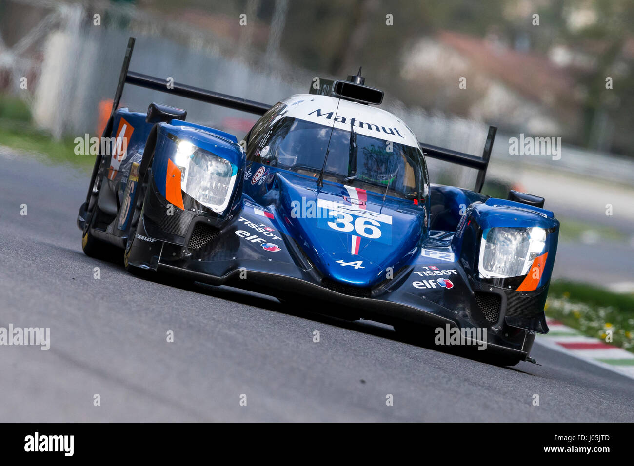 Monza, Italy - April 01, 2017: Alpine A470 - Gibson of Signatech Alpine ...
