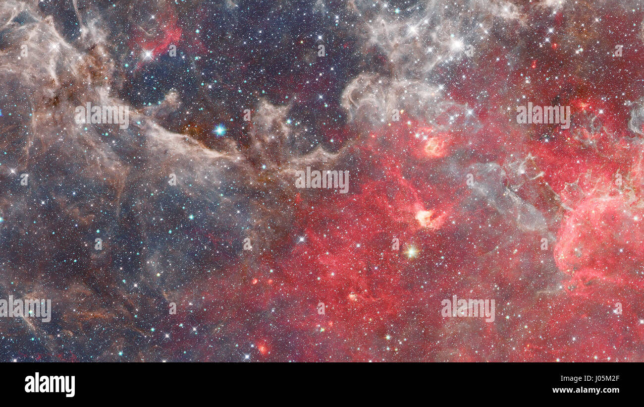 Remnant of the supernova explosion. Elements of this image furnished by ...