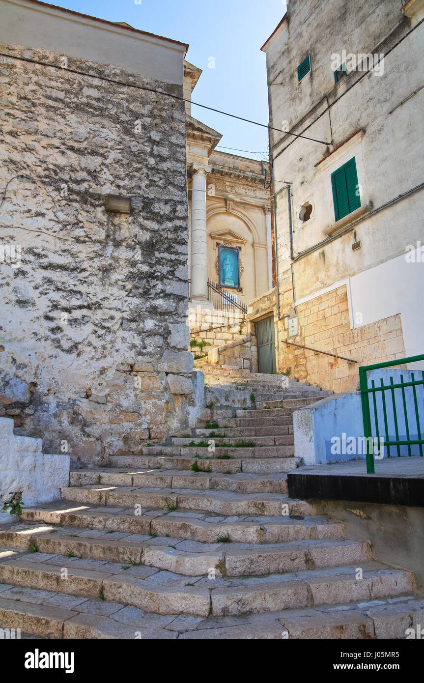 Alleyway. Minervino Murge. Puglia. Italy Stock Photo - Alamy