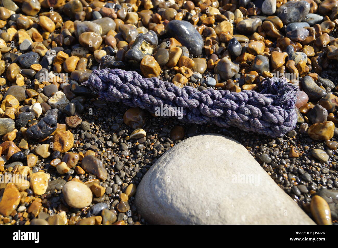 Seaham beach pebbles hi-res stock photography and images - Alamy