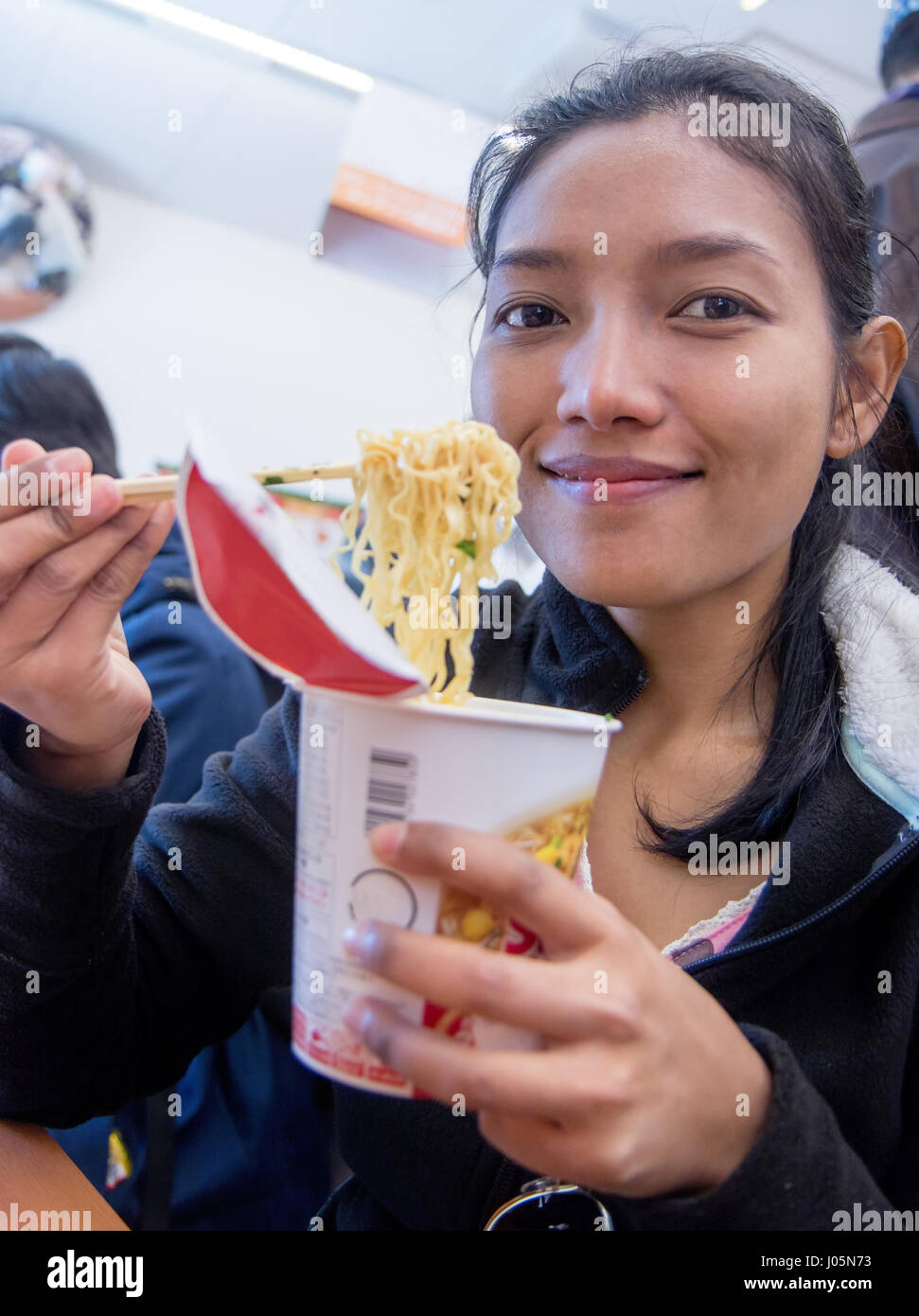 Noodle table hi-res stock photography and images - Alamy