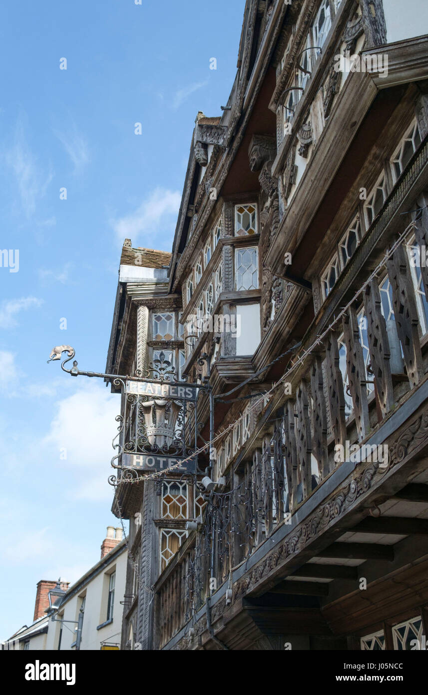 The Shropshire town Ludlow, one of the pretiest in England UK The ...