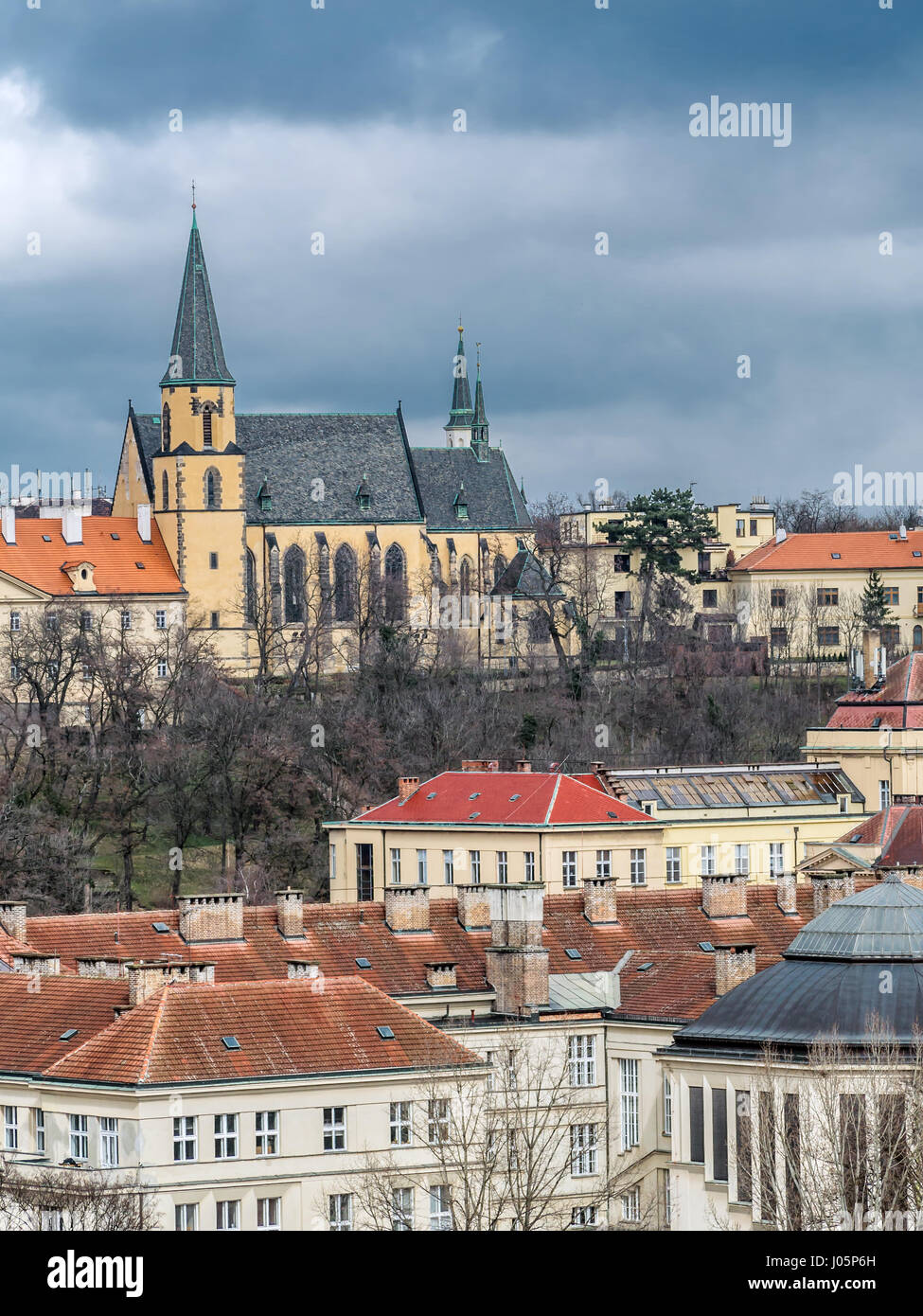 Church of St Apollinarius, one of many churches founded by Charles IV ...