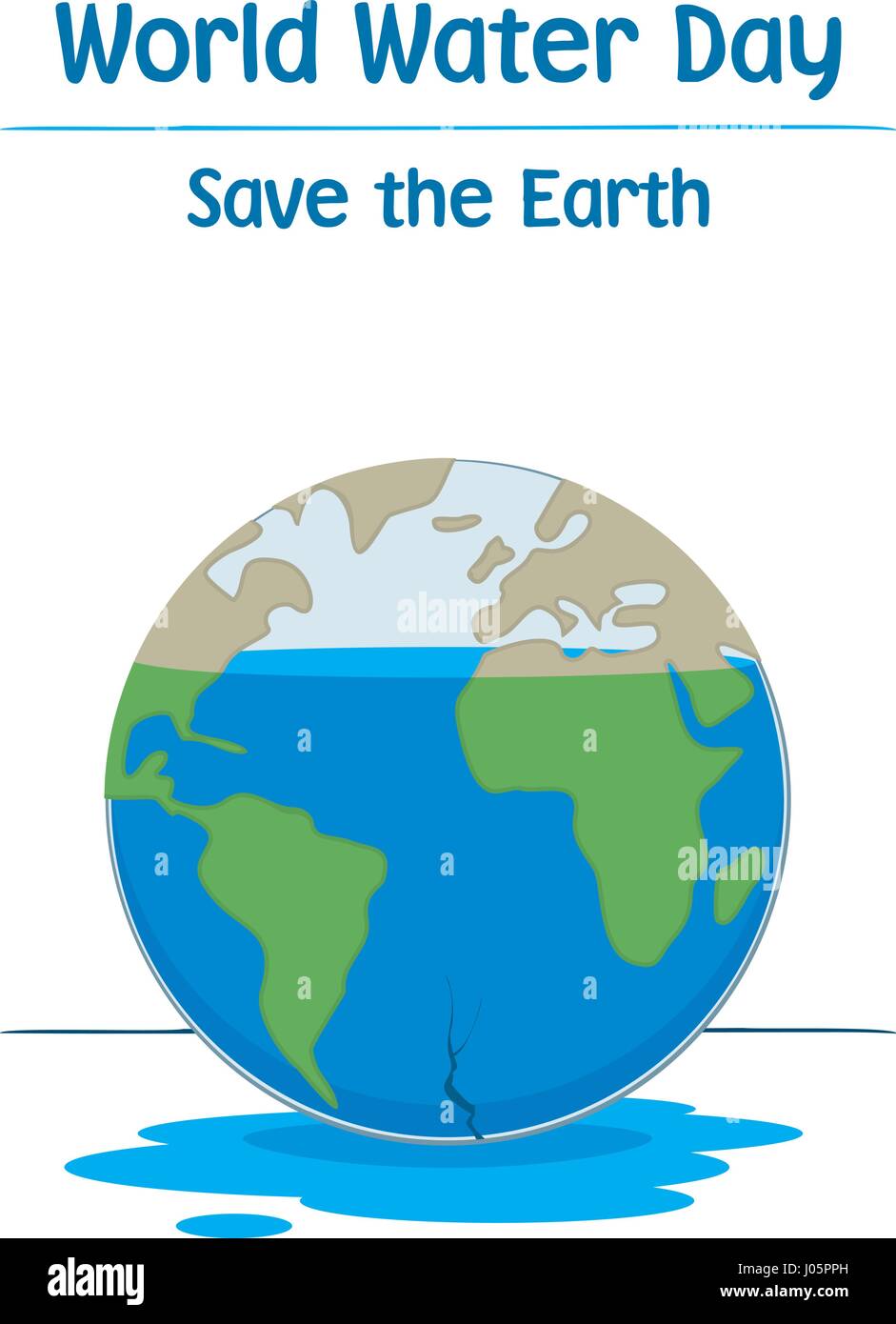 Broken river Stock Vector Images - Alamy