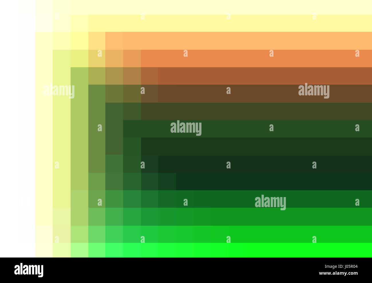 green red yellow quadratic pattern in color geometric Stock Photo - Alamy