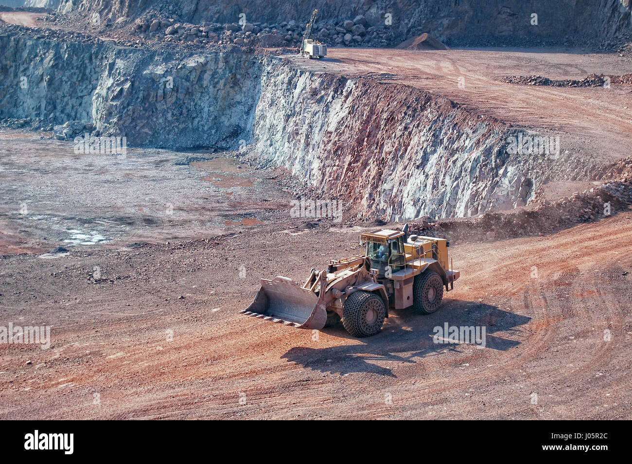 Quarry drill hi-res stock photography and images - Alamy