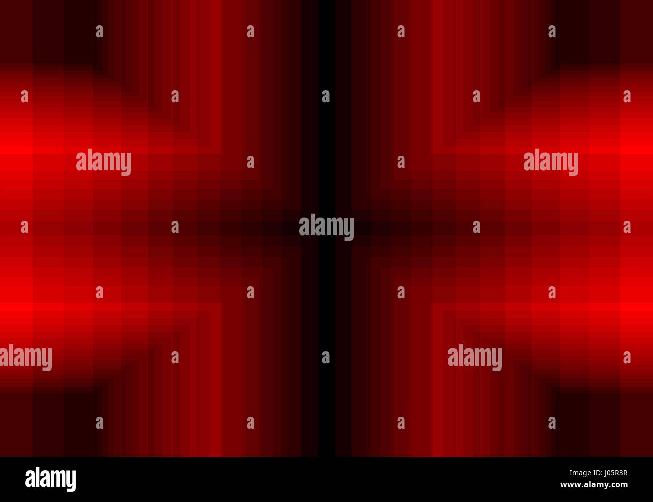 red cross of quadratic pattern in color geometric Stock Photo - Alamy