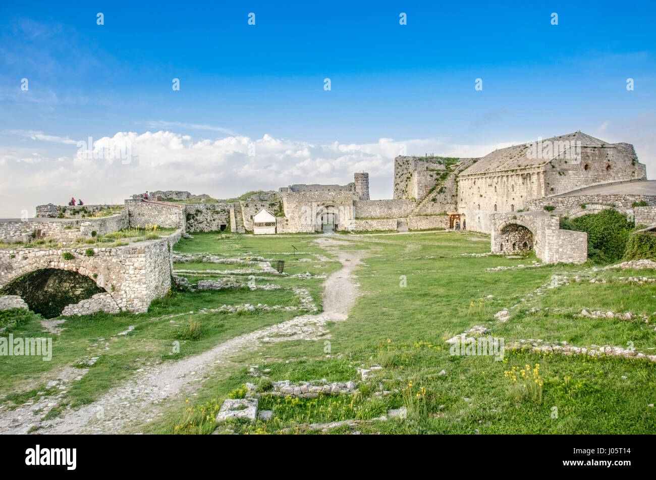 Rozafa Castle - Shkodra - Albania Stock Photo - Alamy