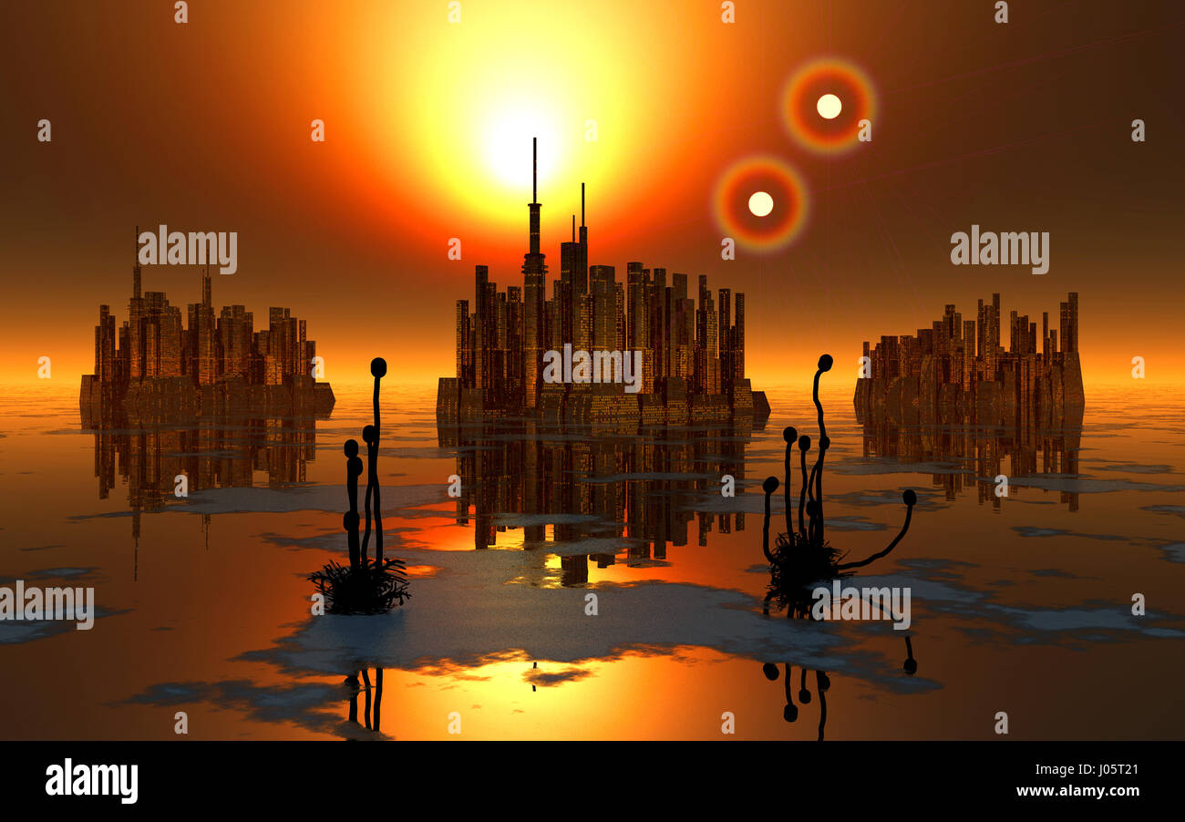 An Advanced Civilization Located On The Exoplanet Proxima B , In Orbit ...