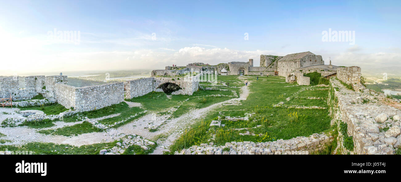 Rozafa Castle - Shkodra - Albania Stock Photo - Alamy