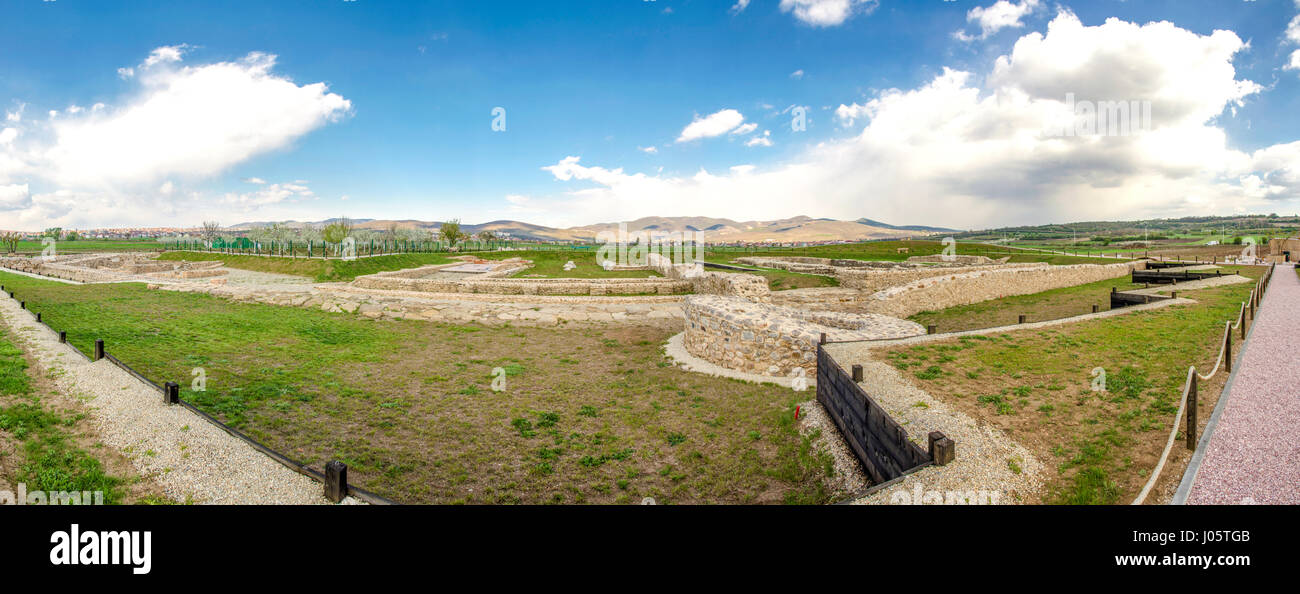 Kosovo - Ulpiana - archaeological site Stock Photo - Alamy