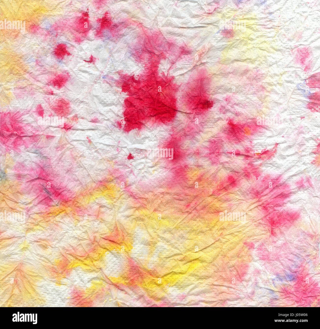 Watercolor multicolored crumpled paper. Template for design Stock Photo ...