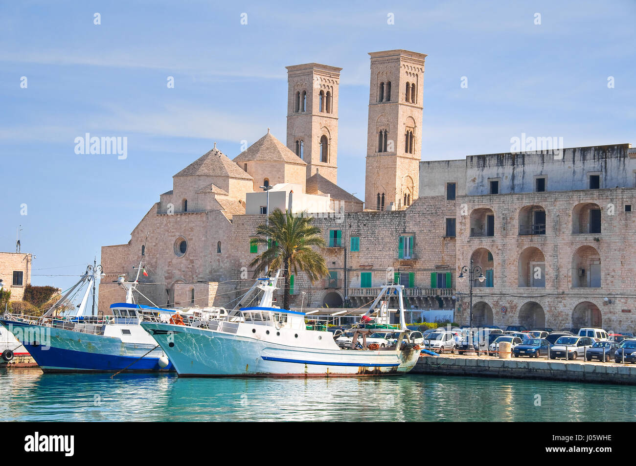 Panoramic view of Molfetta. Puglia. Italy Stock Photo - Alamy