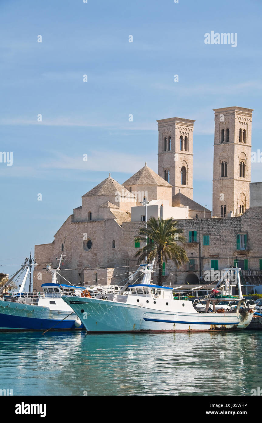 Panoramic view of Molfetta. Puglia. Italy Stock Photo - Alamy