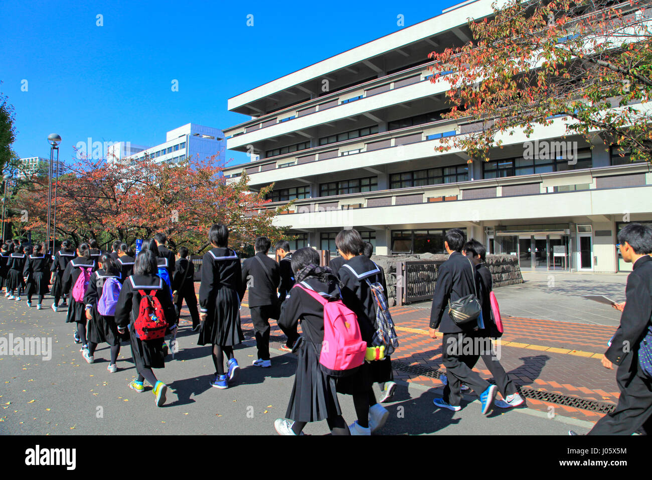 National Diet Library Tokyo Japan Stock Photo - Alamy