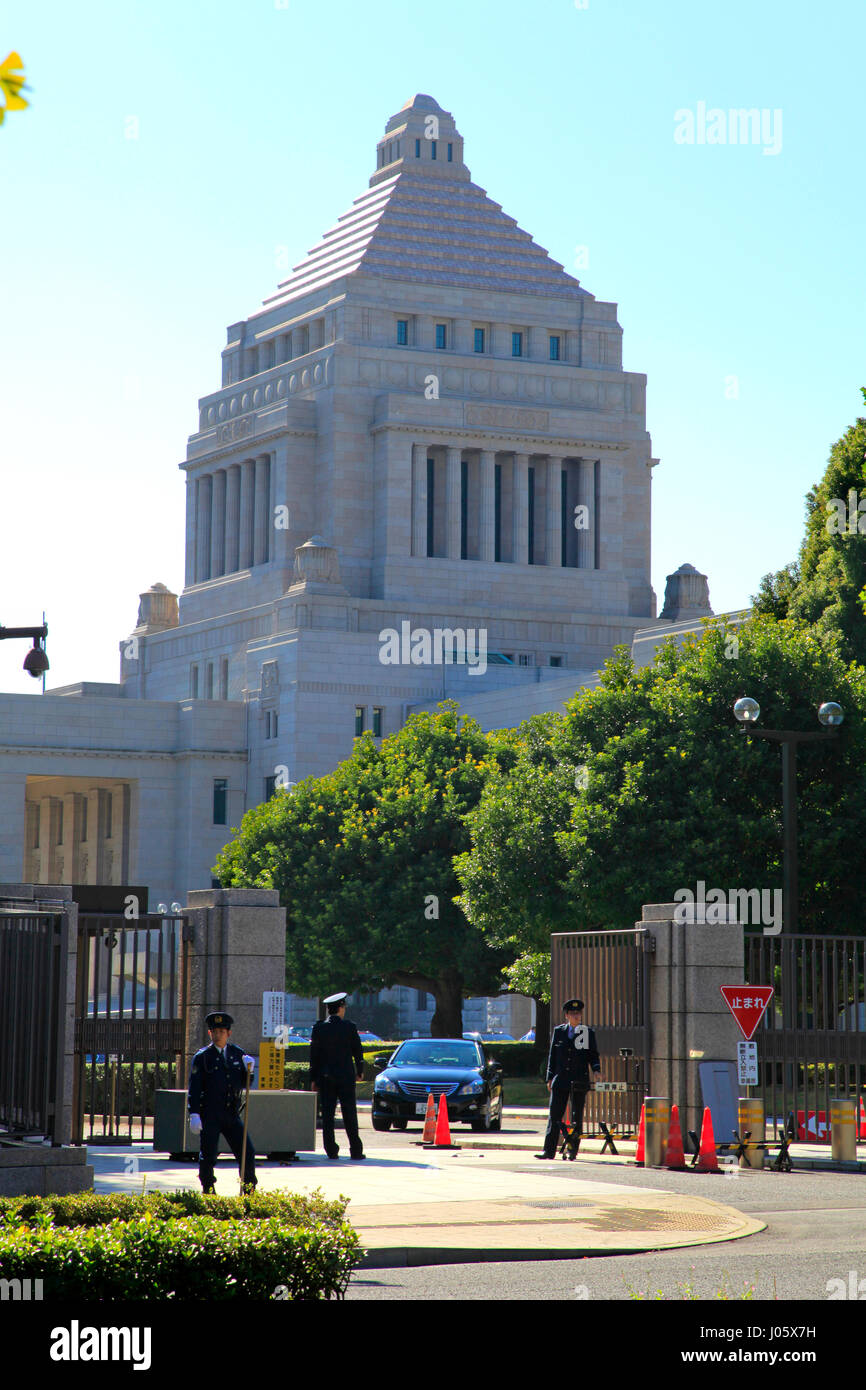 National Diet Building Tokyo Japan Stock Photo - Alamy