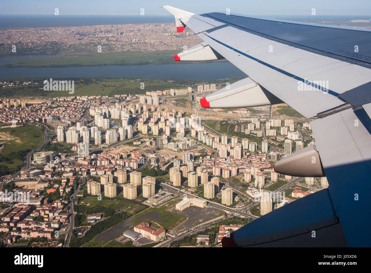 Flying over Istanbul, Turkey Stock Photo - Alamy