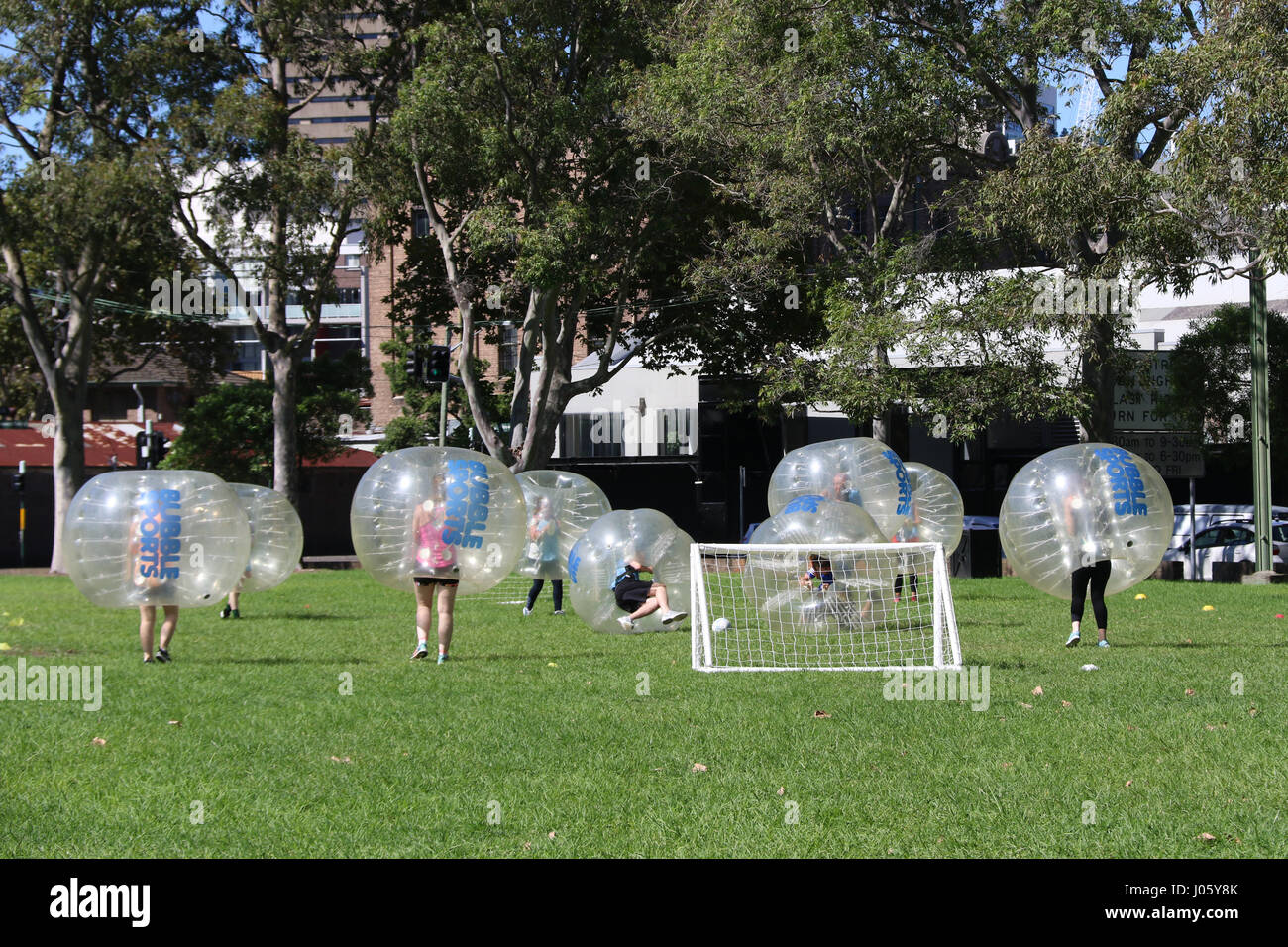 Bubble football hi-res stock photography and images - Alamy