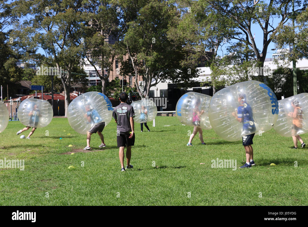 Bubble soccer hi-res stock photography and images - Alamy