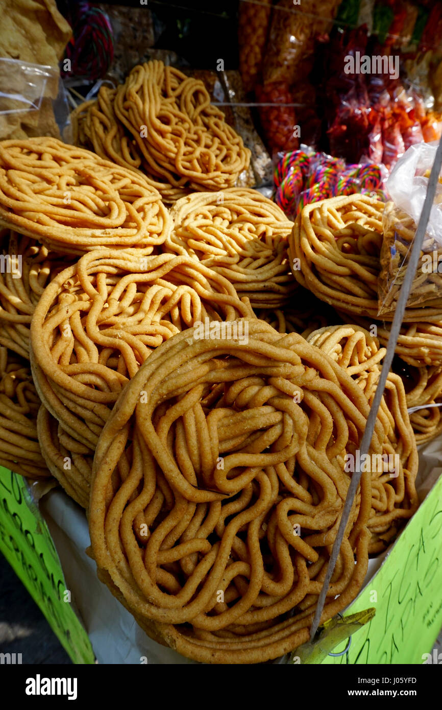 Mexican snack cart in Chapultepec Park, Mexico City, Mexico Stock Photo ...