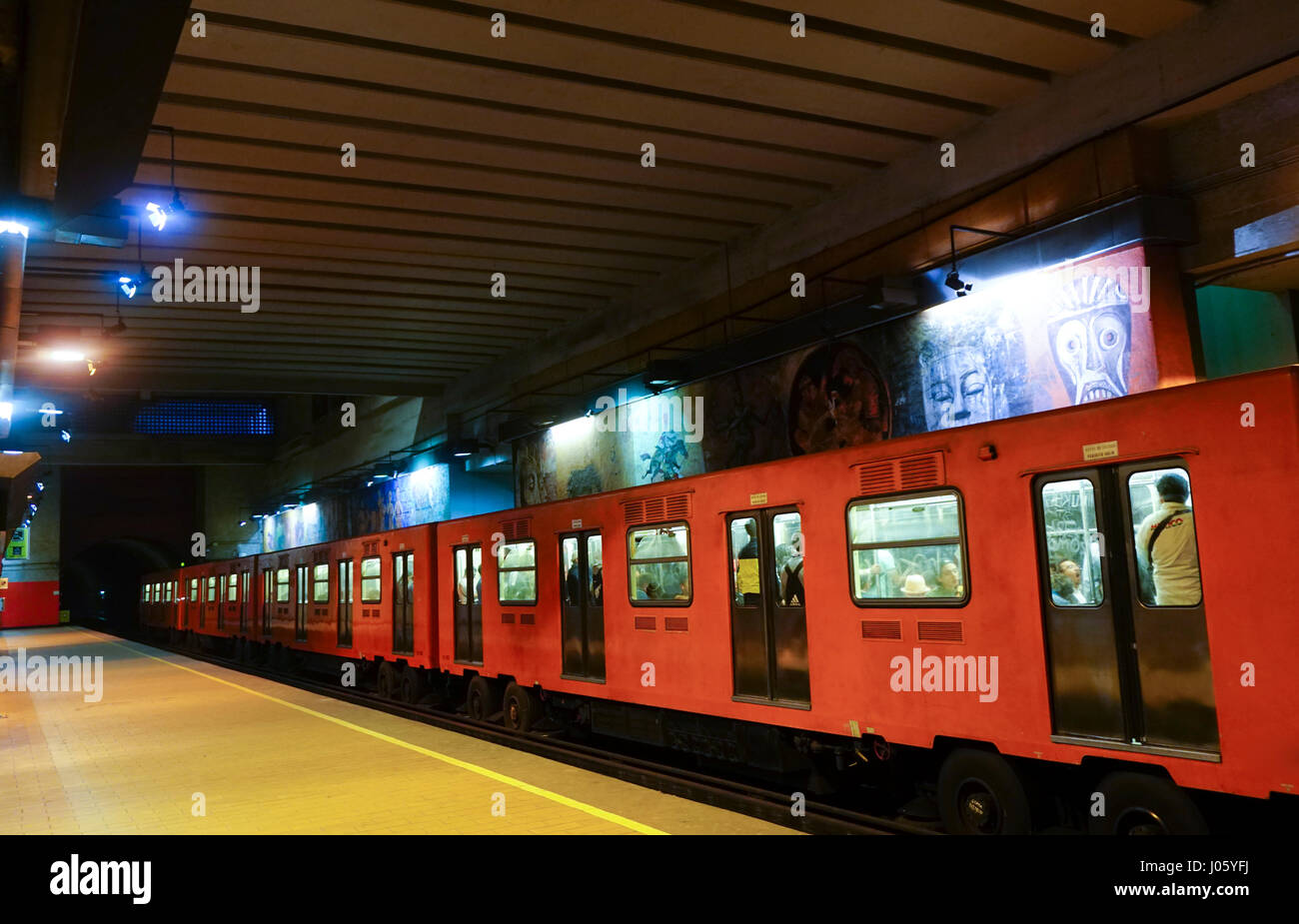 Copilco metro station mexico city hi-res stock photography and images ...