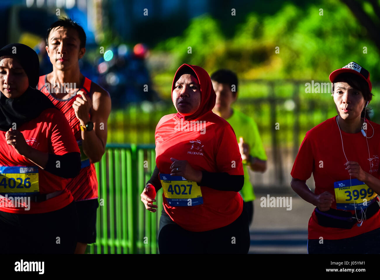 BFI Run 2017 in South Tangerang, Banten, Indonesia Stock Photo - Alamy