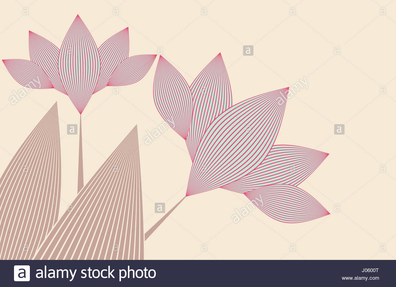 Stylized Lily Stock Photos & Stylized Lily Stock Images - Alamy