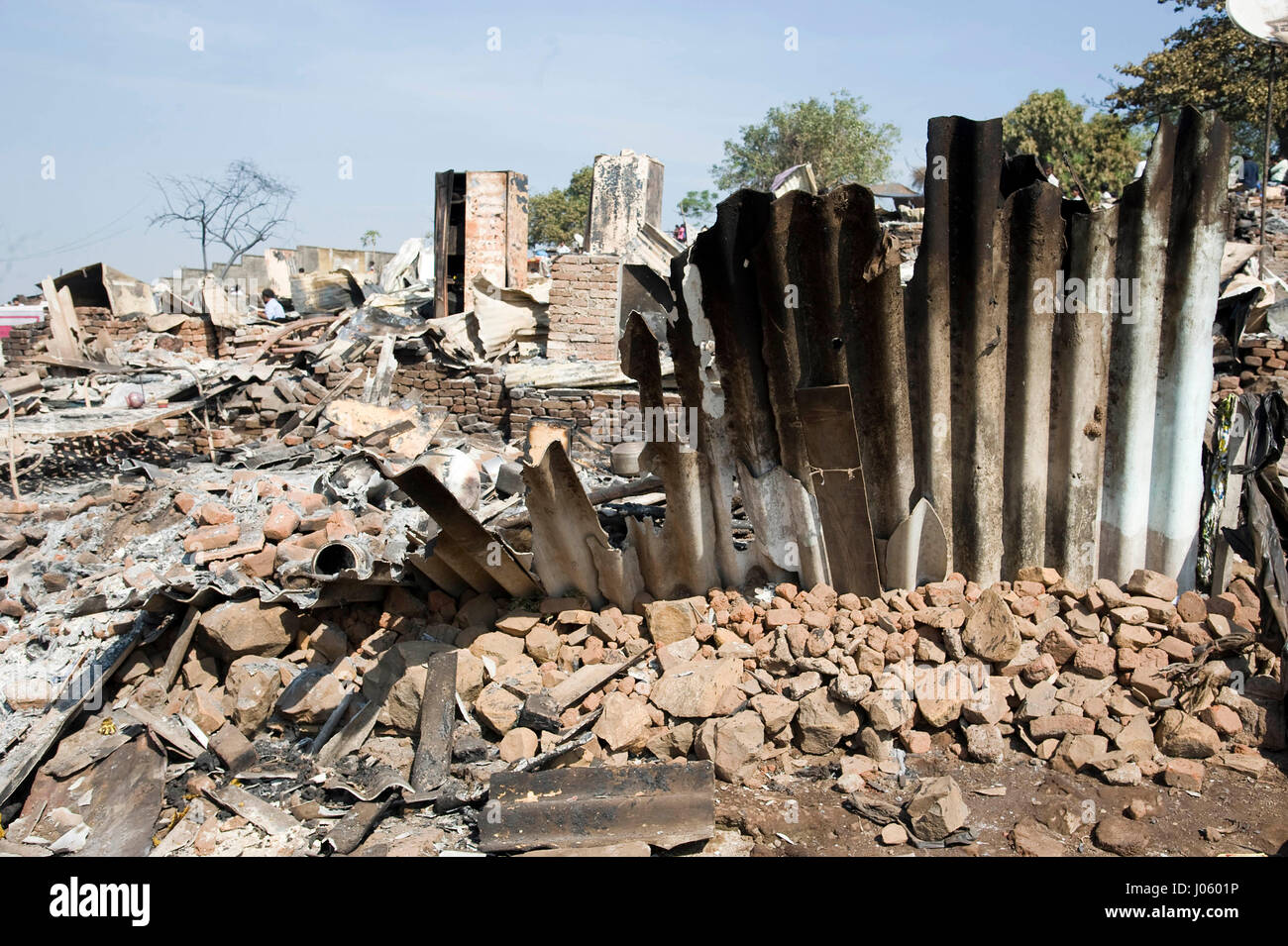 Fire damaged landscape hi-res stock photography and images - Alamy