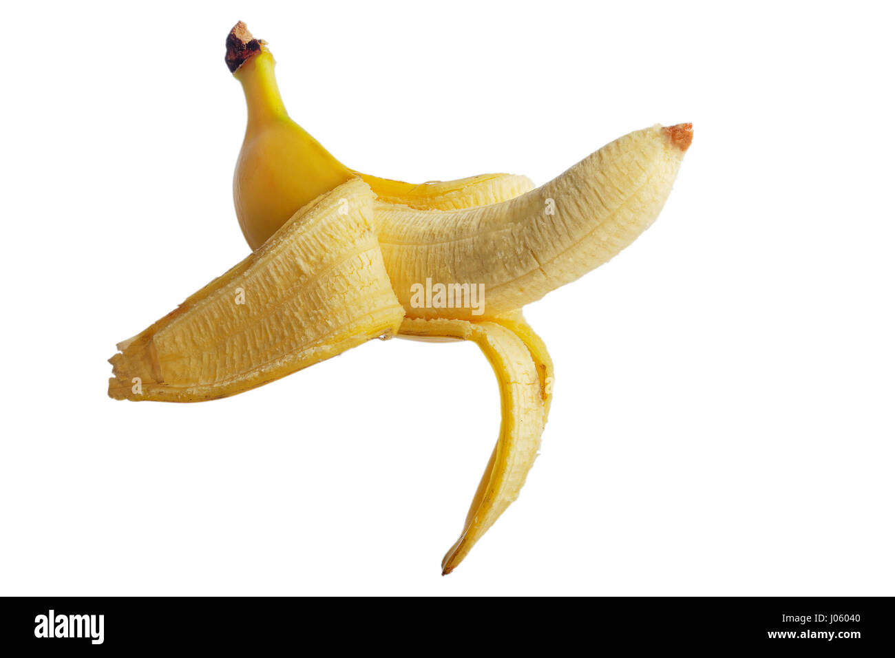 Banana isolated on white background Stock Photo - Alamy