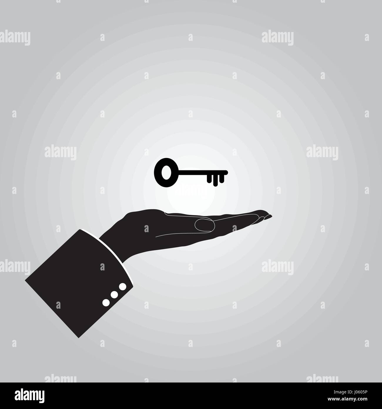 Give keys Stock Vector Images - Alamy