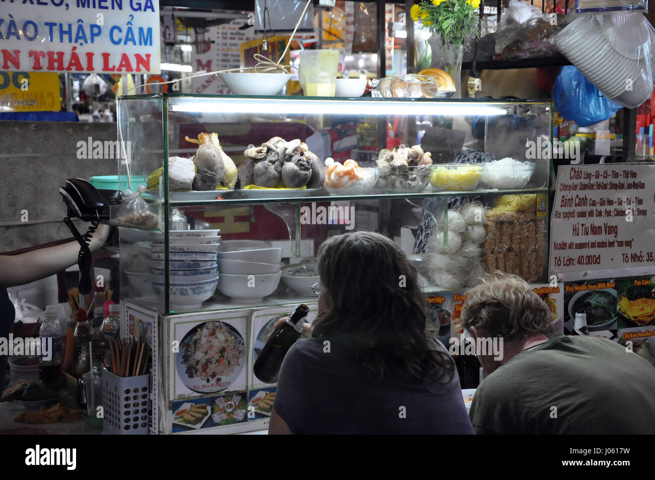 HO CHI MINH, VIETNAM - FEBRUARY 15, 2013: Different types of Asian ...