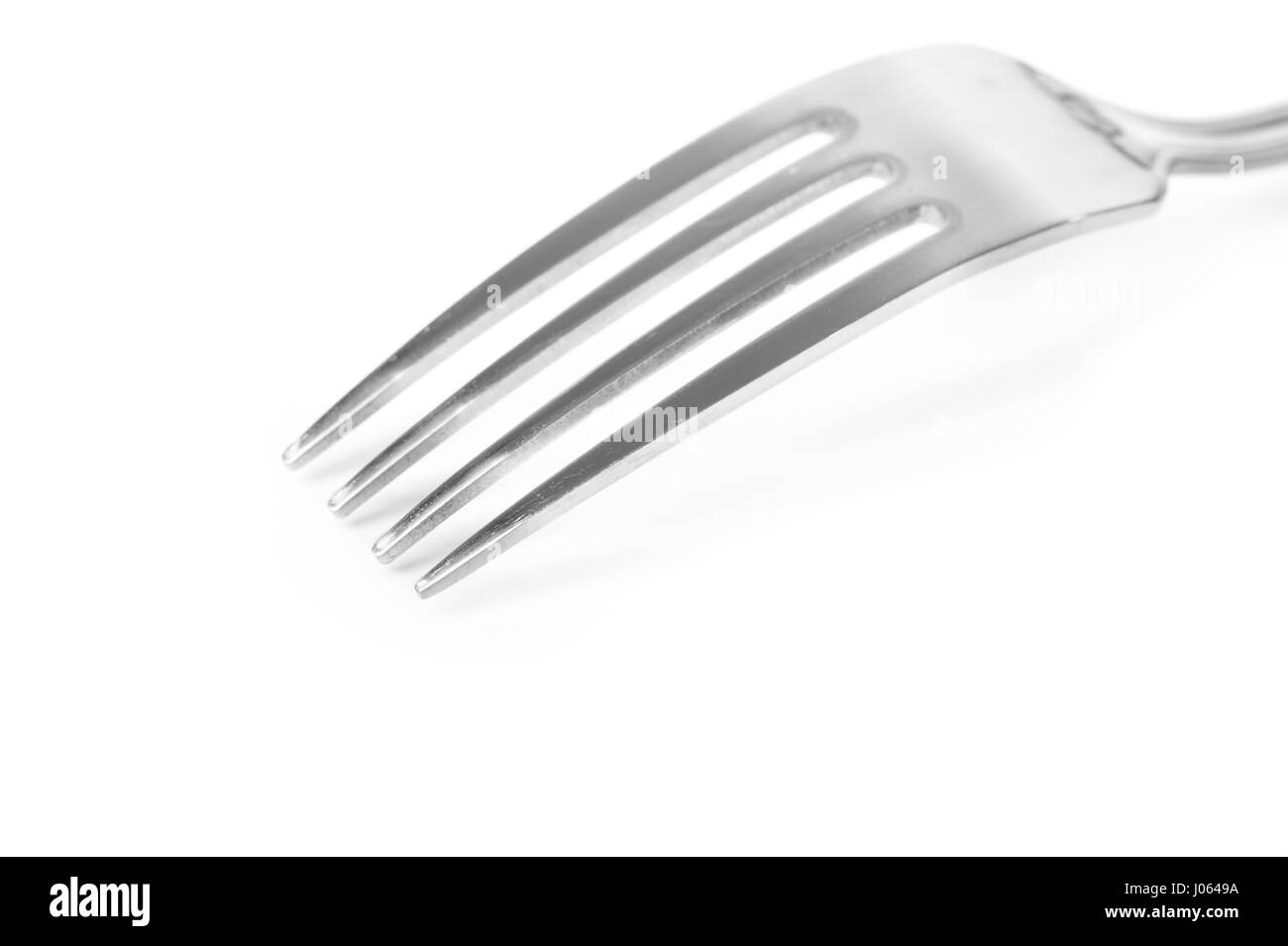 Fork isolated on white background Stock Photo - Alamy