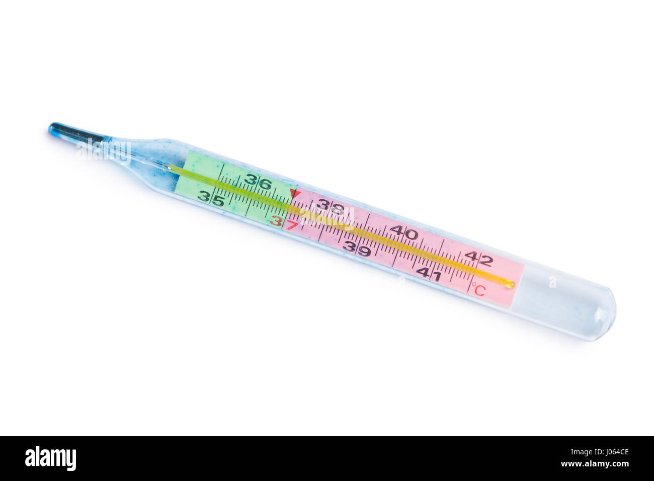Thermometer isolated on white background Stock Photo - Alamy