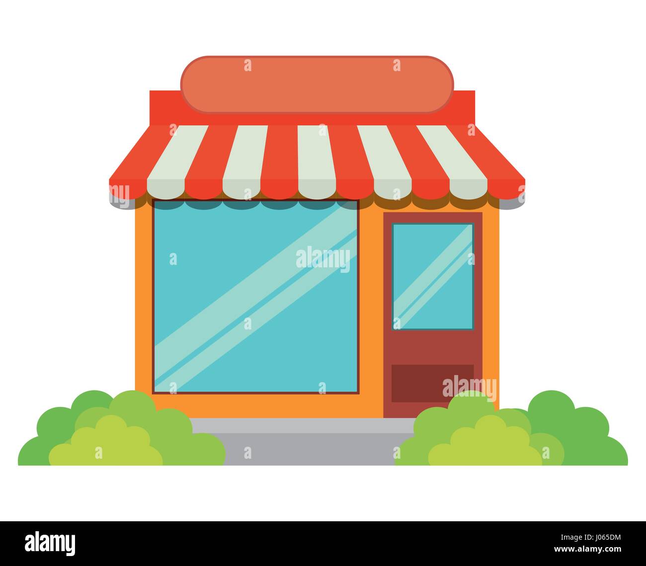 Storefront facade icon image Cut Out Stock Images & Pictures - Alamy
