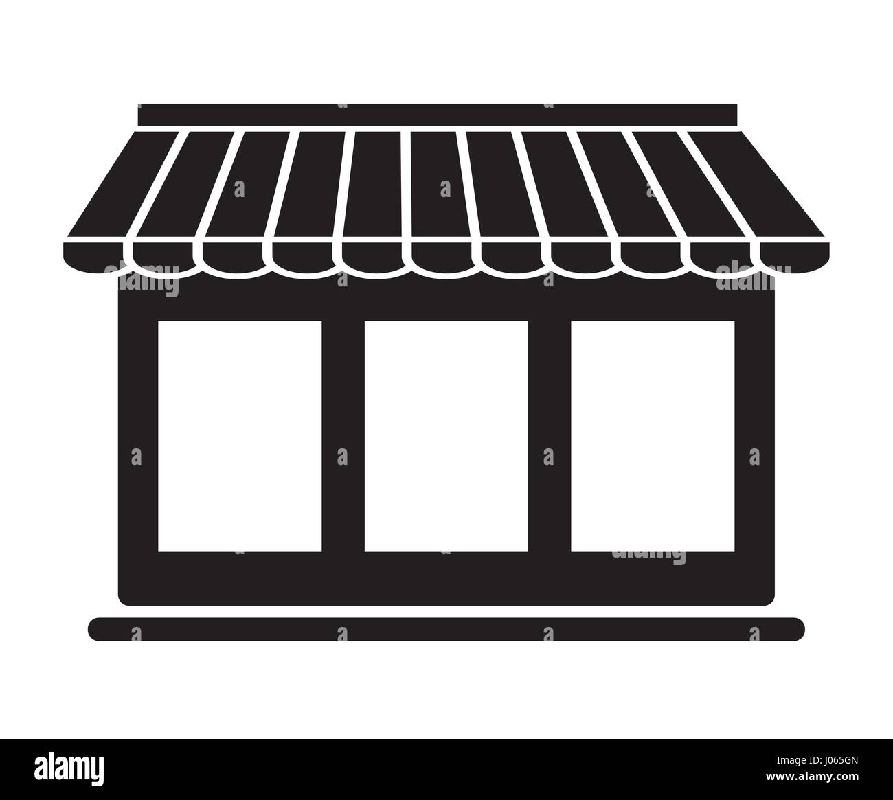 storefront facade icon image Stock Vector Image & Art - Alamy