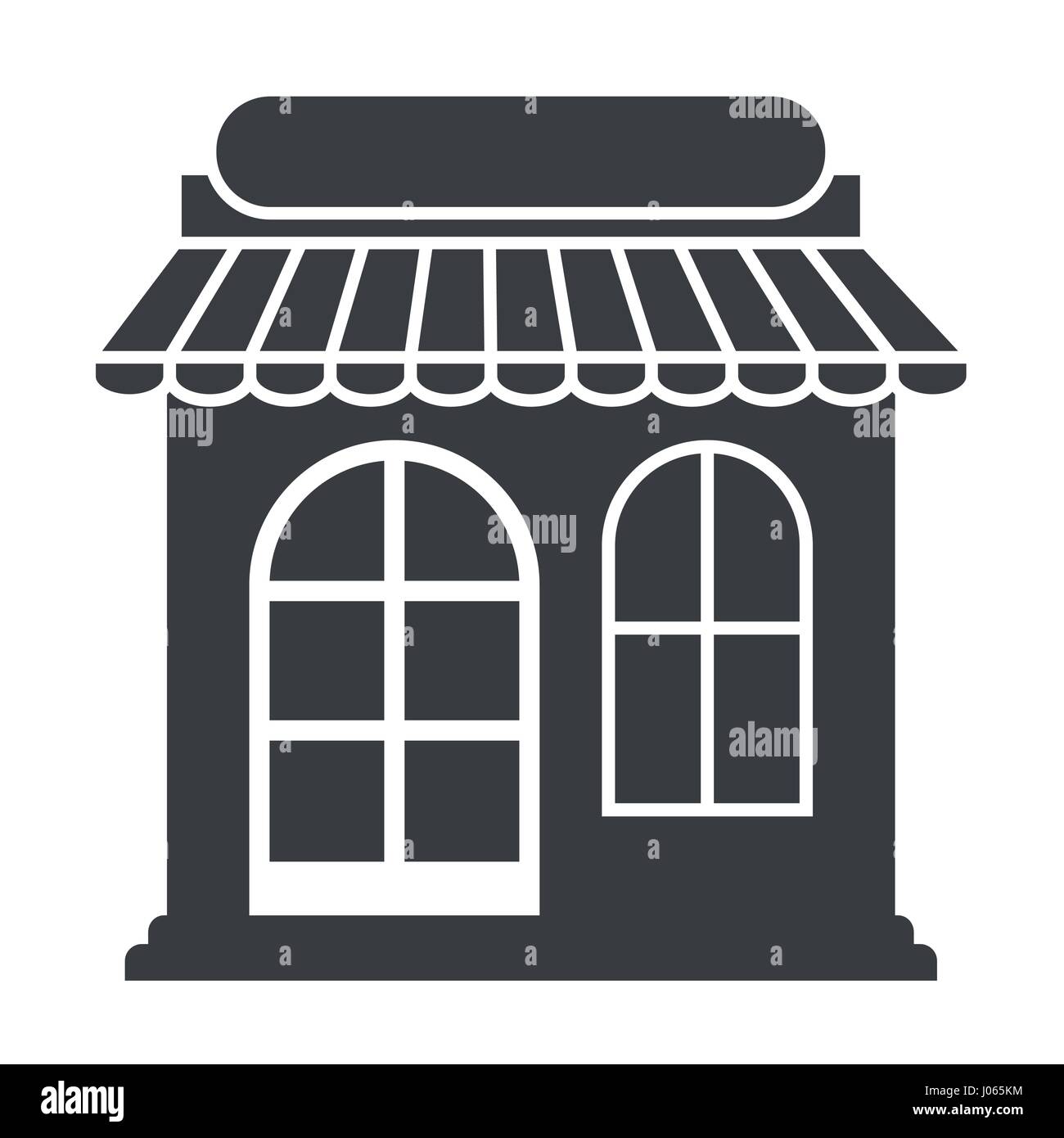 storefront facade icon image Stock Vector Image & Art - Alamy