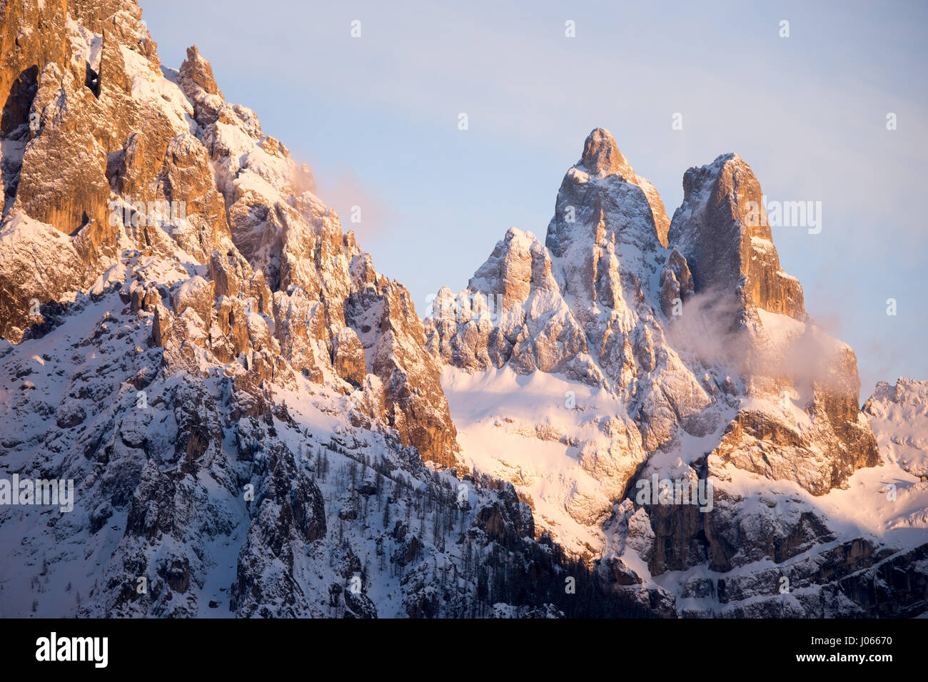 The Dolomite Mountains in Northeastern Italy Stock Photo - Alamy