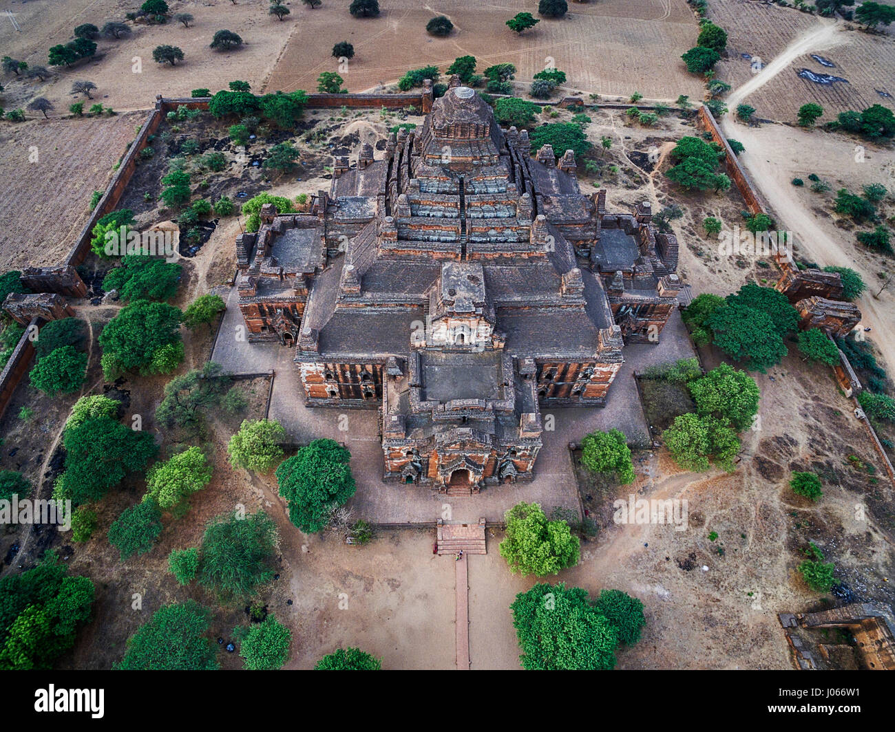 BAGAN, MYANMAR: Dhammayangyi Temple is the largest of all Buddhist ...