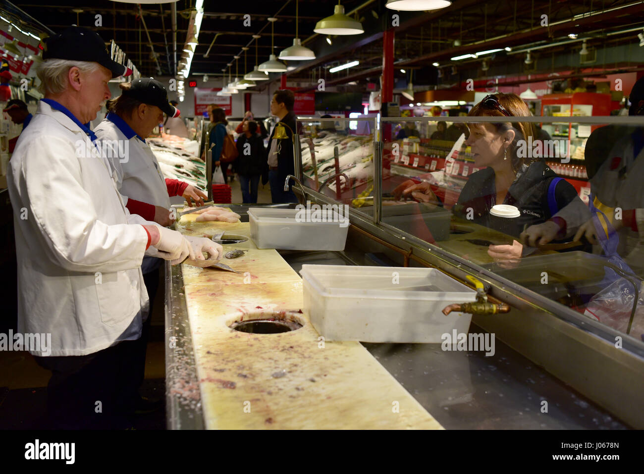 USA Pennsylvania PA Pittsburgh Robert Wholey & Co Seafood Market on The ...