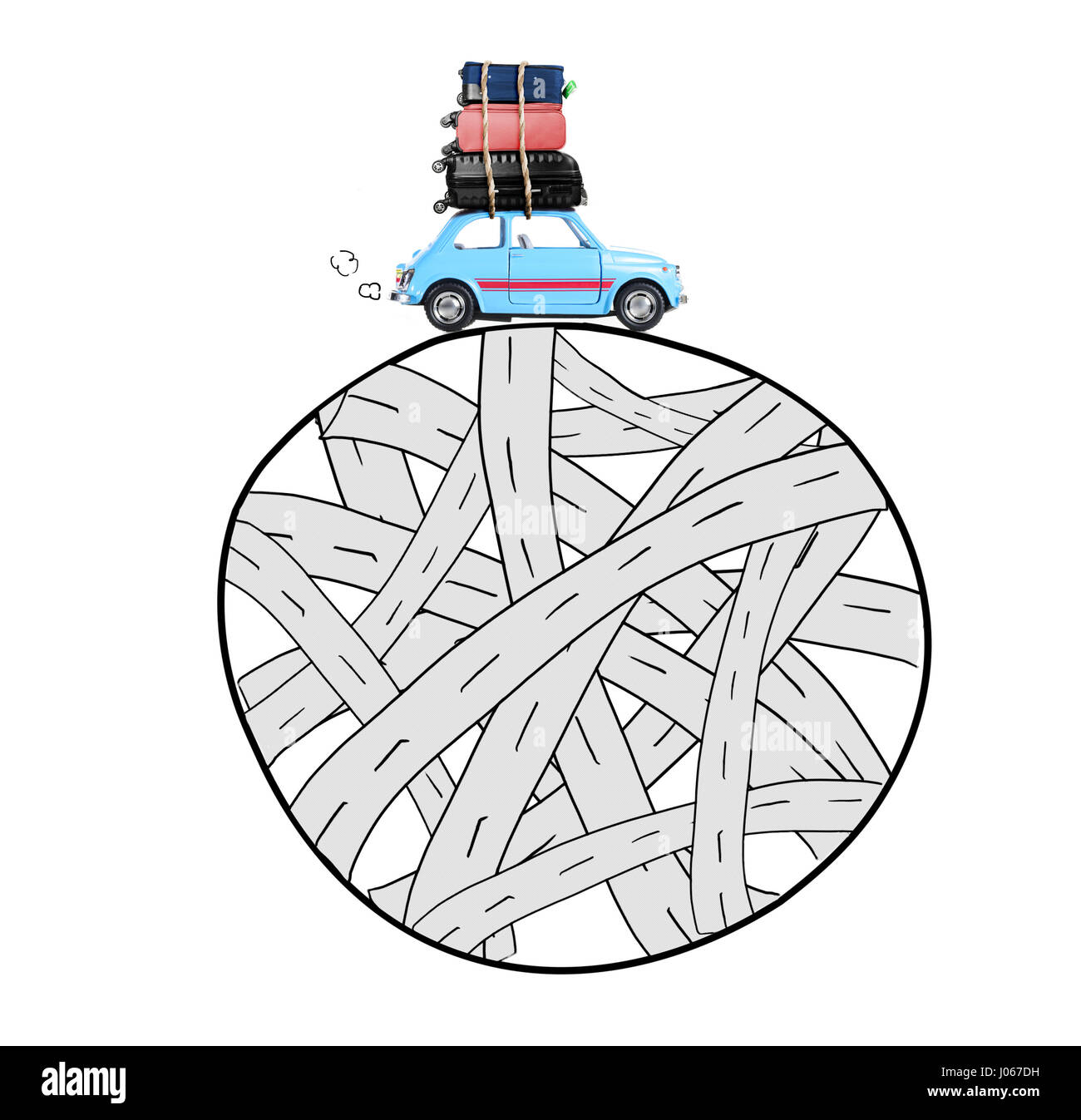 Car country Cut Out Stock Images & Pictures - Alamy