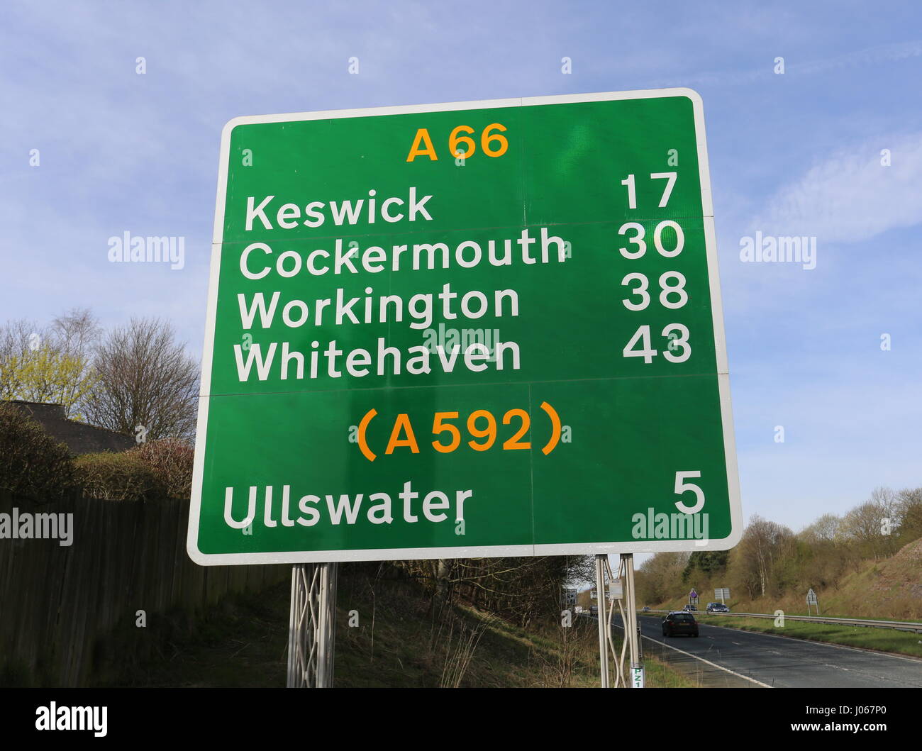 Cockermouth sign sign hi-res stock photography and images - Alamy