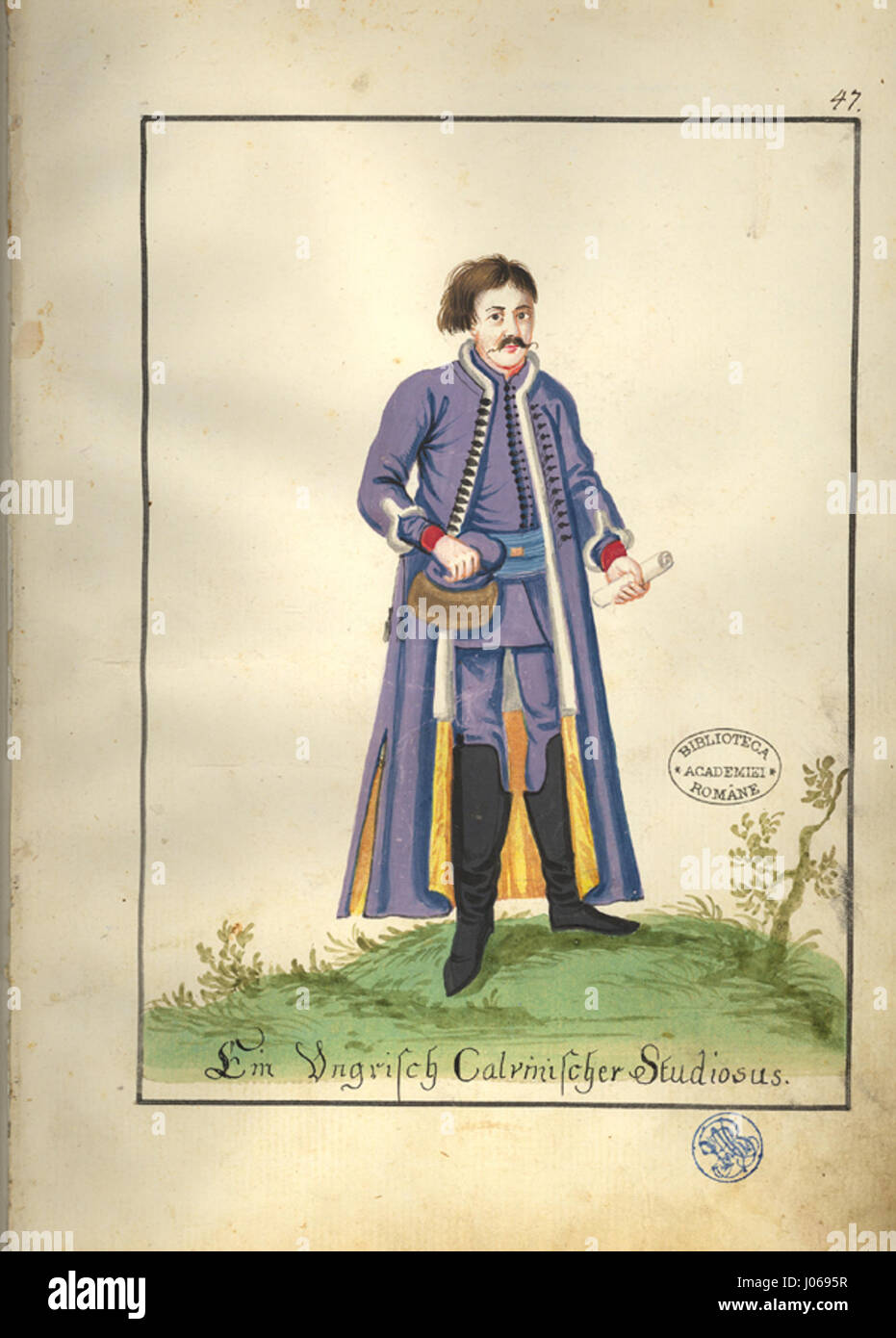 'Trachten-Kabinett von Siebenbürgen' illustrates traditional Hungarian ...