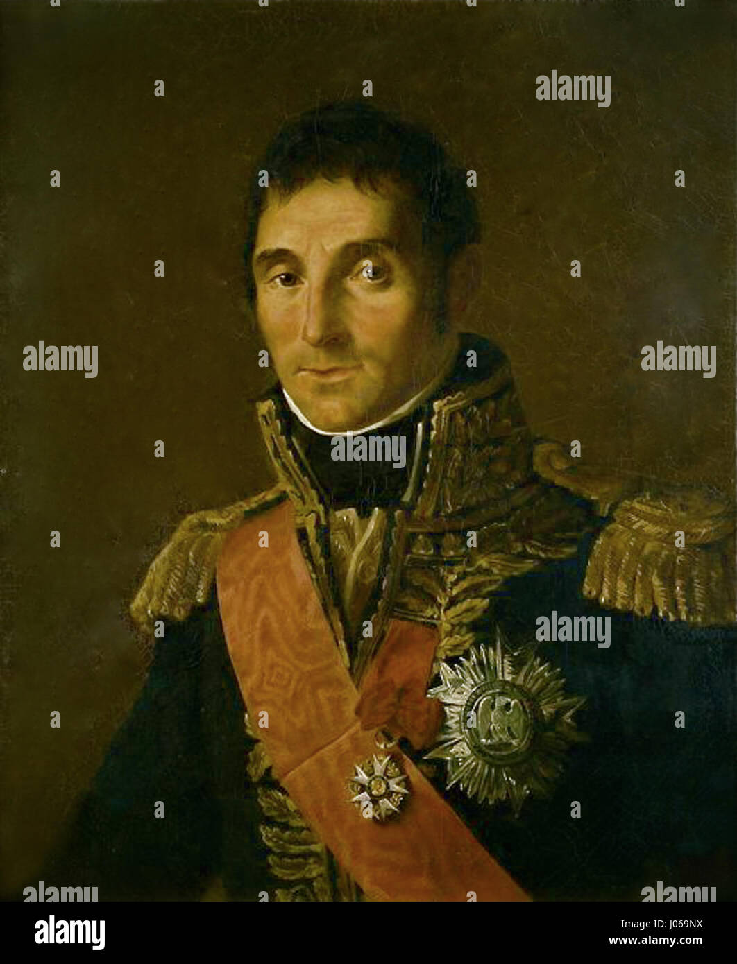 A portrait of André Masséna (1758–1817), a prominent French general ...