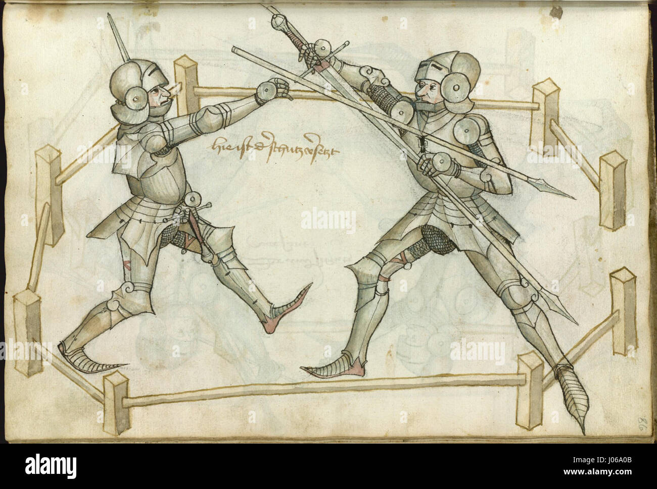 This page from the manuscript 'Ms. Thott. 290.2§' features illuminated ...